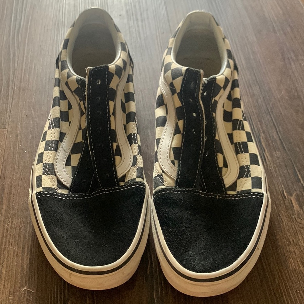 Vans Old Skool Skate Shoe Checkard - Gem